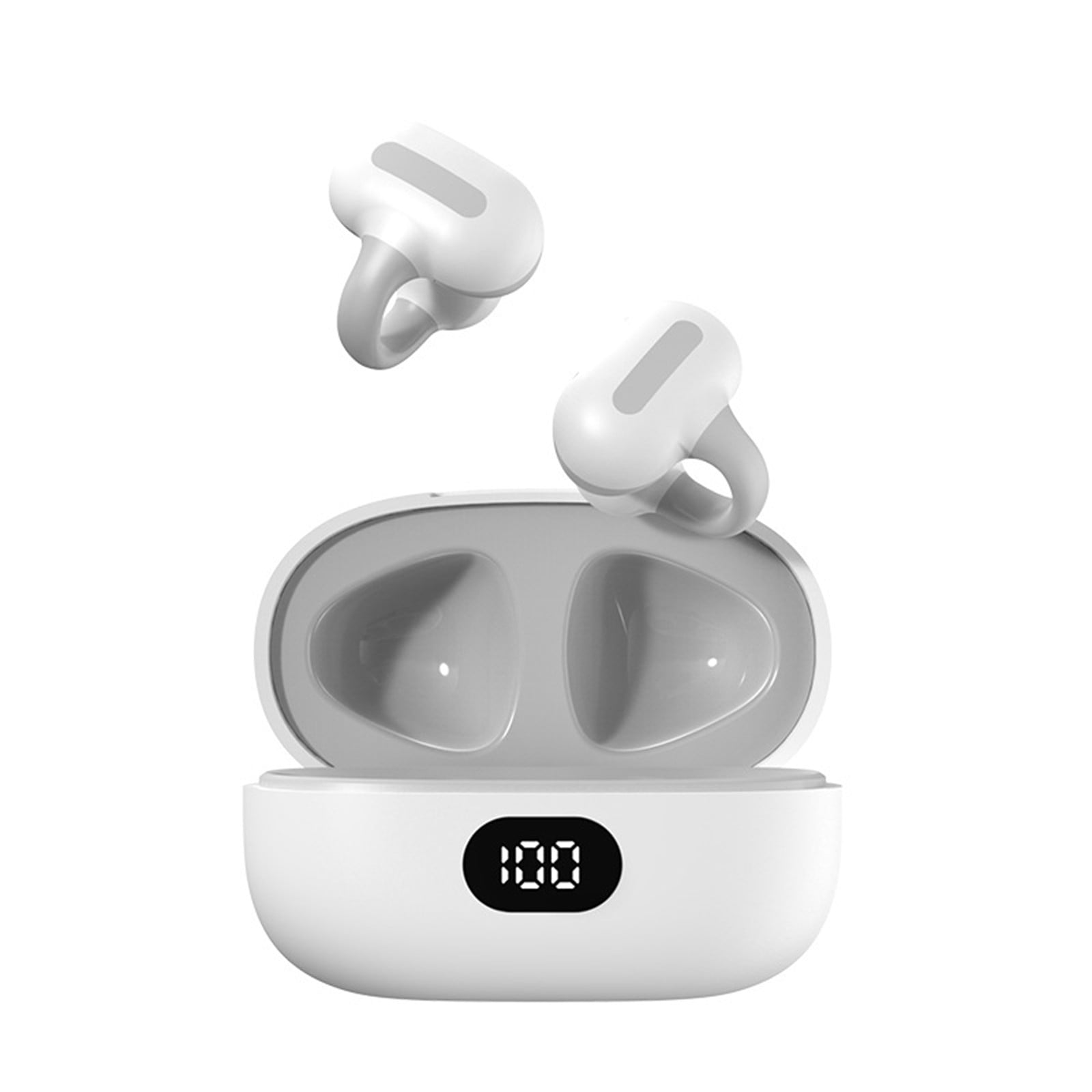 Earphone Double Ear Clip On Style Non In Ear And Over The Ear Bone ...