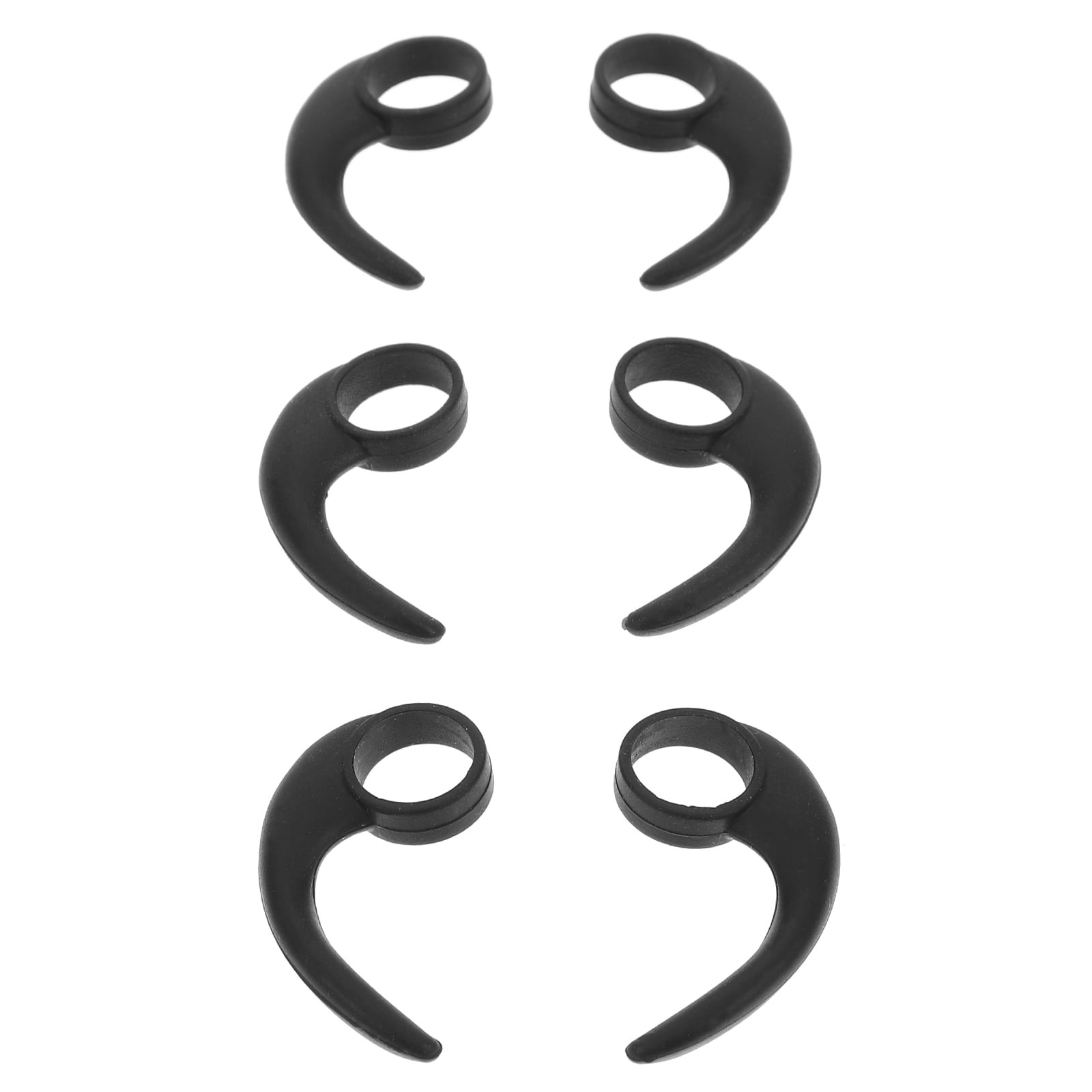 Earphone Earhook Exercise Headphones Work 6 Pcs Bracket Clip Silica Gel ...
