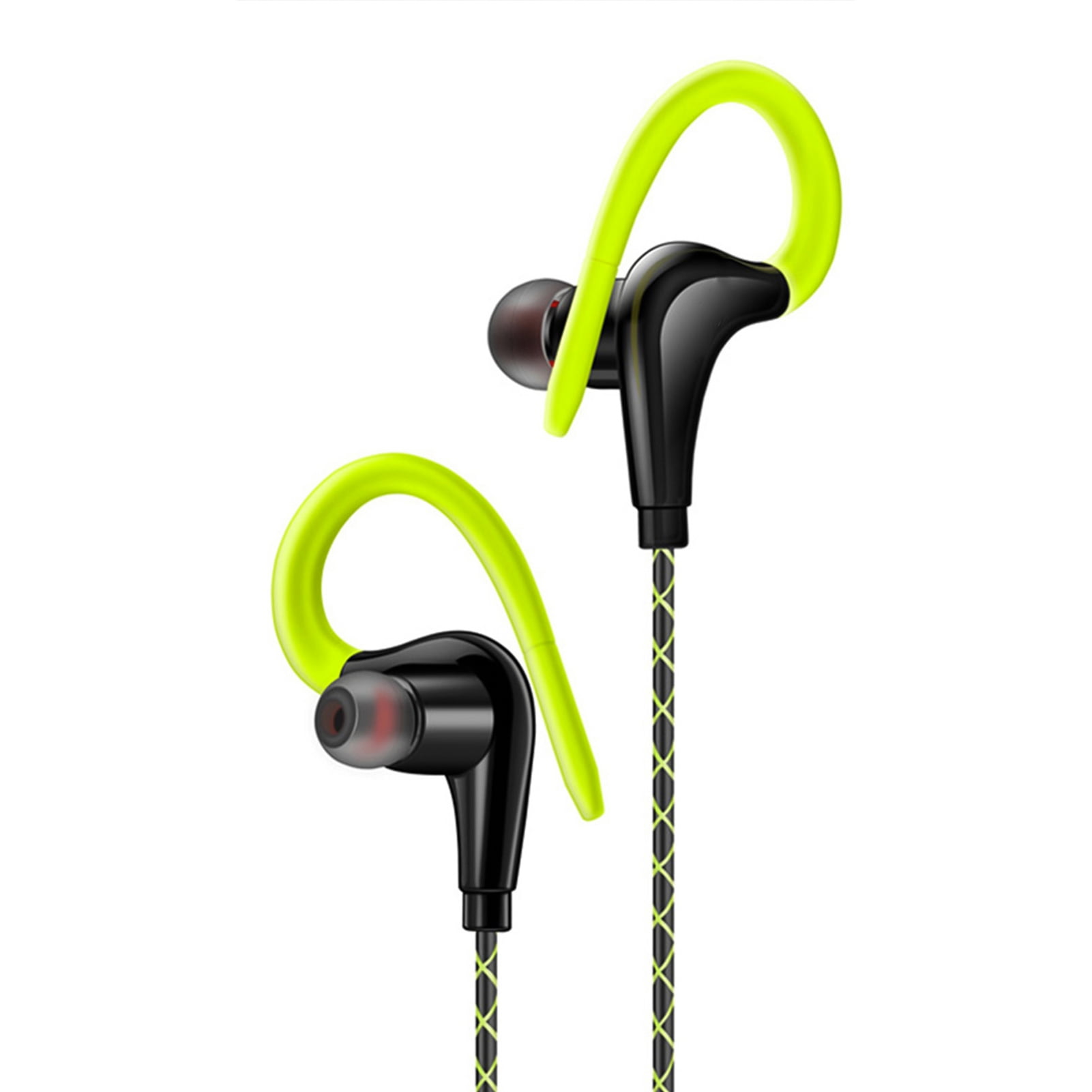 Earphone FONGE S760 Wired Waterproof Earphones Ear Hook Earbuds Stereo ...