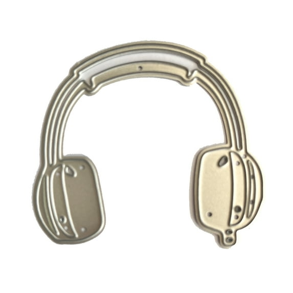 Earphone Metal Cutting Dies Craft Carbon Steel Embossing Template ...