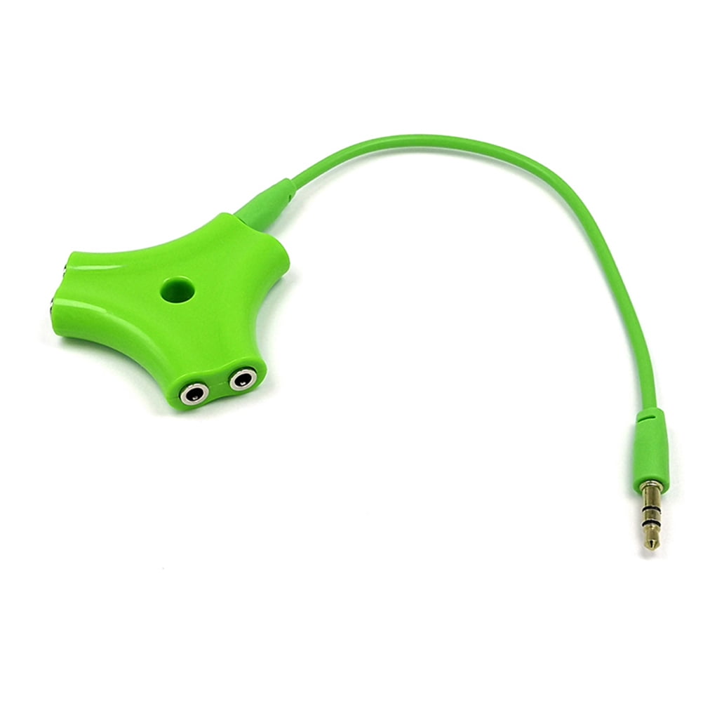 Earphone Splitter Adapter DJ Style Splitter Headphone Splitter 3.5mm 5 ...