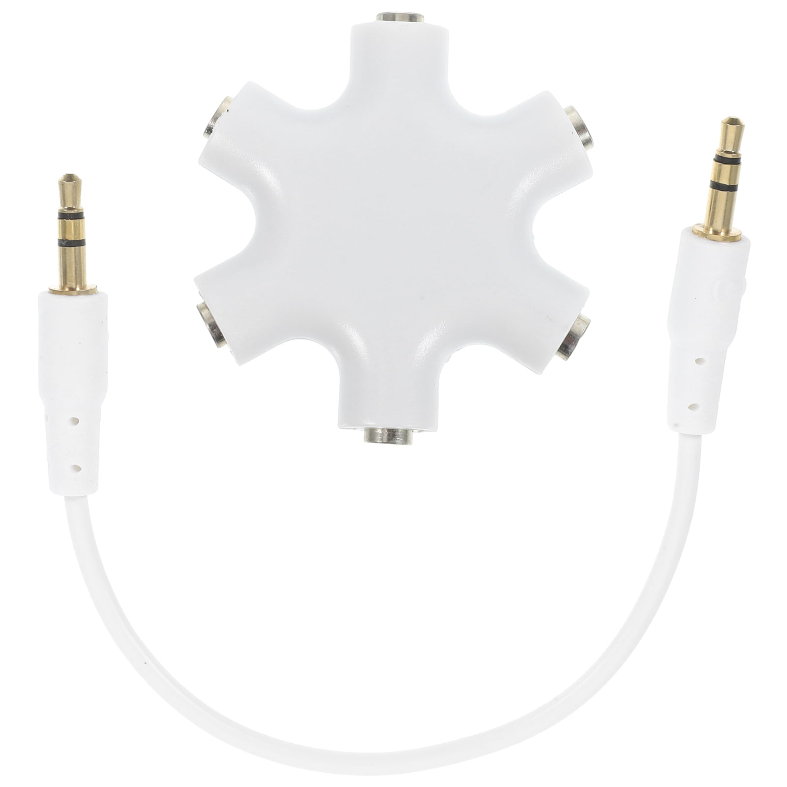 Earphone Splitter Audio Connector Adapter DJ Style Experience Multiple ...