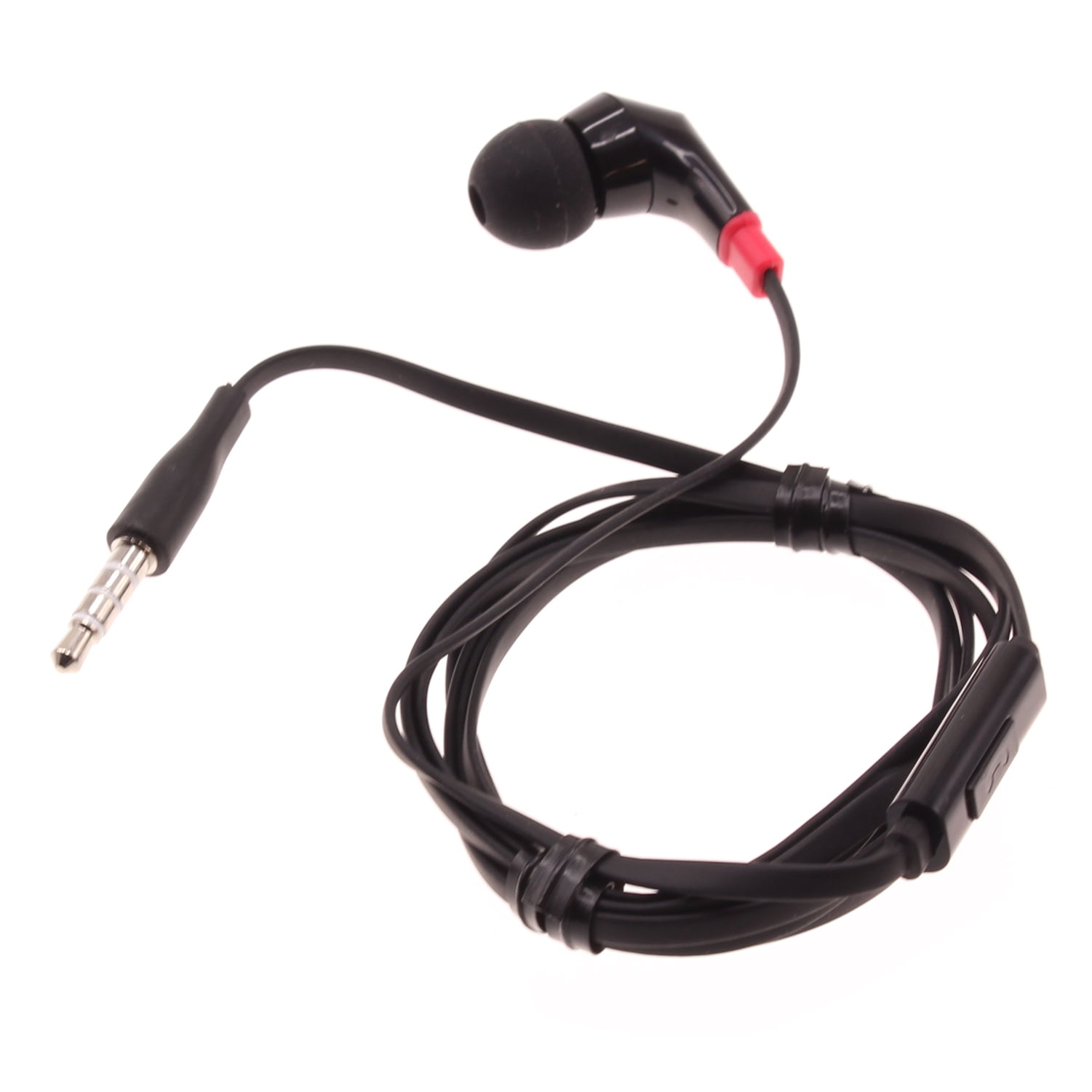 Earphone w Mic Mono Headset for HMD Vibe - Wired Earbud 3.5mm Single ...