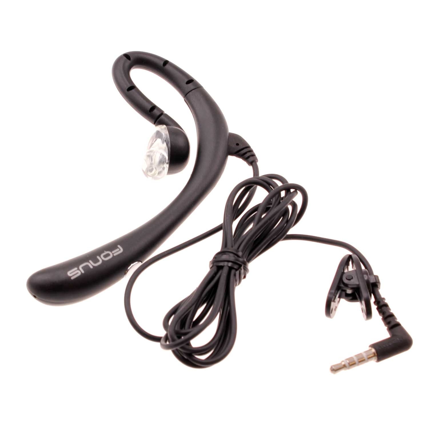 Earphone w Mic Wired Mono Headset for Cricket Vision Plus/Innovate E 5G ...