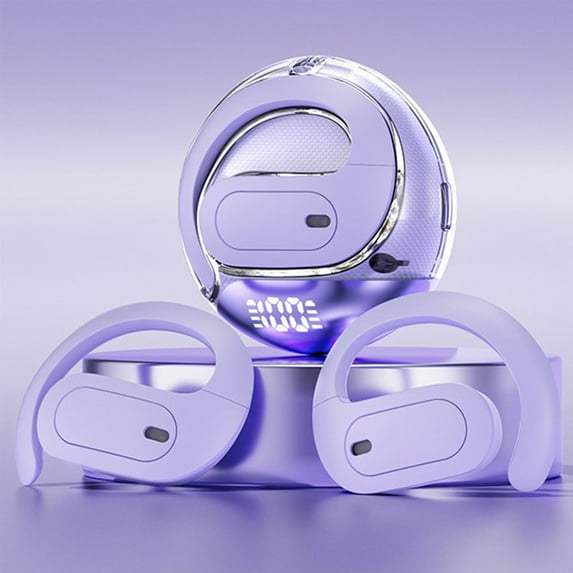 Earphones Earbuds, Hanging Ear True Wireless High Battery Low Latency ...