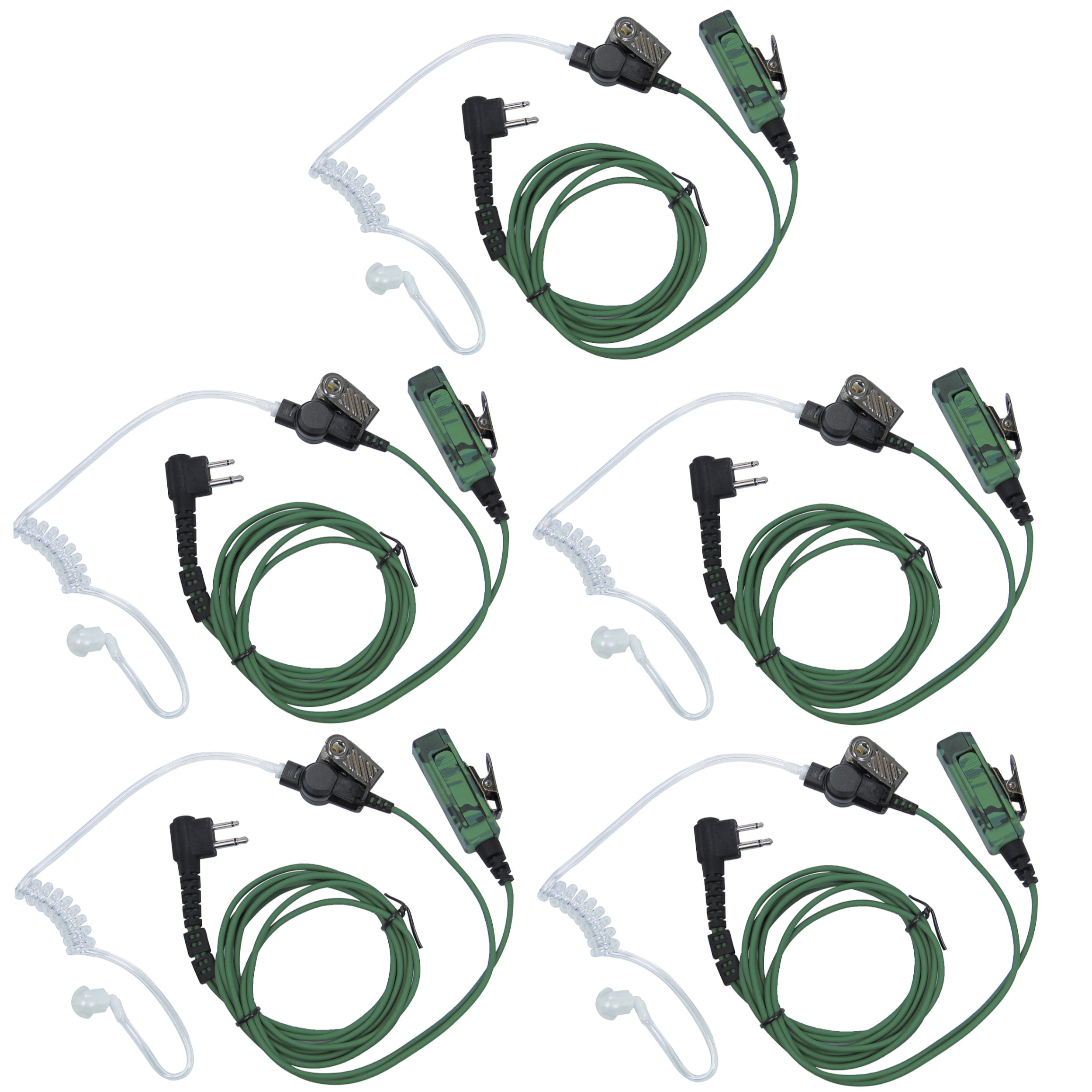 MaximalPower Camouflage Surveillance Earpiece Compatible with Motorola ...