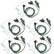 MaximalPower High Quality Acoustic Tube Earpiece Surveillance Kit with ...