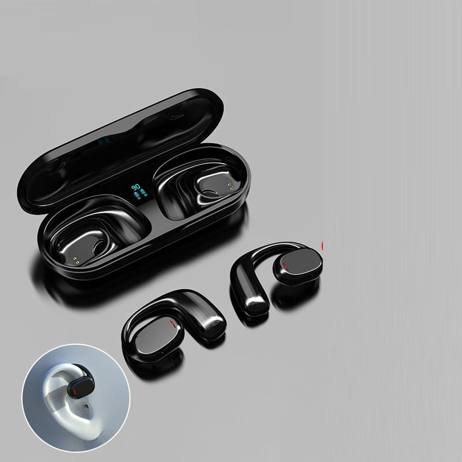 Earplug Type Bilateral Stereo Bluetooth Headset - Walmart.com