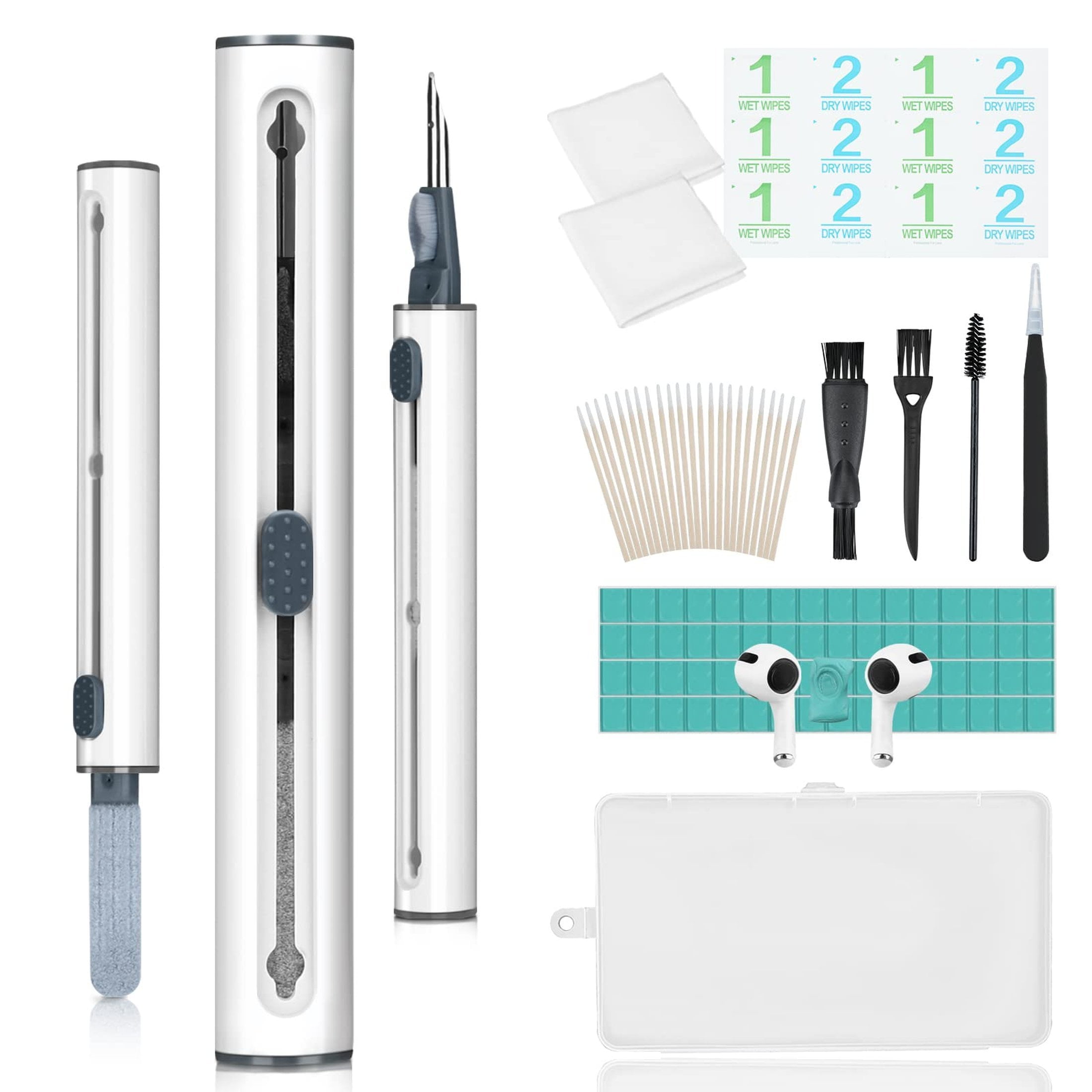 Earpod Care Pro: 3-in-1 Cleaning Kit for Earbuds and Headphones ...