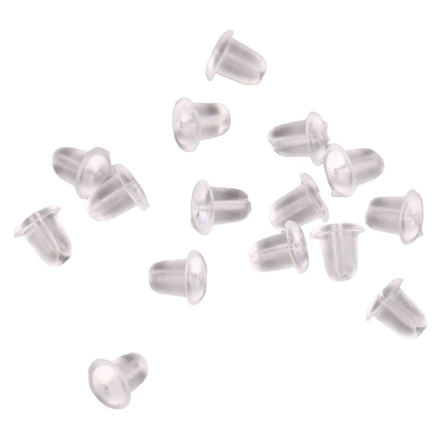 Earring Backs, Rubber Earring Backs Wide Application For Earrings ...