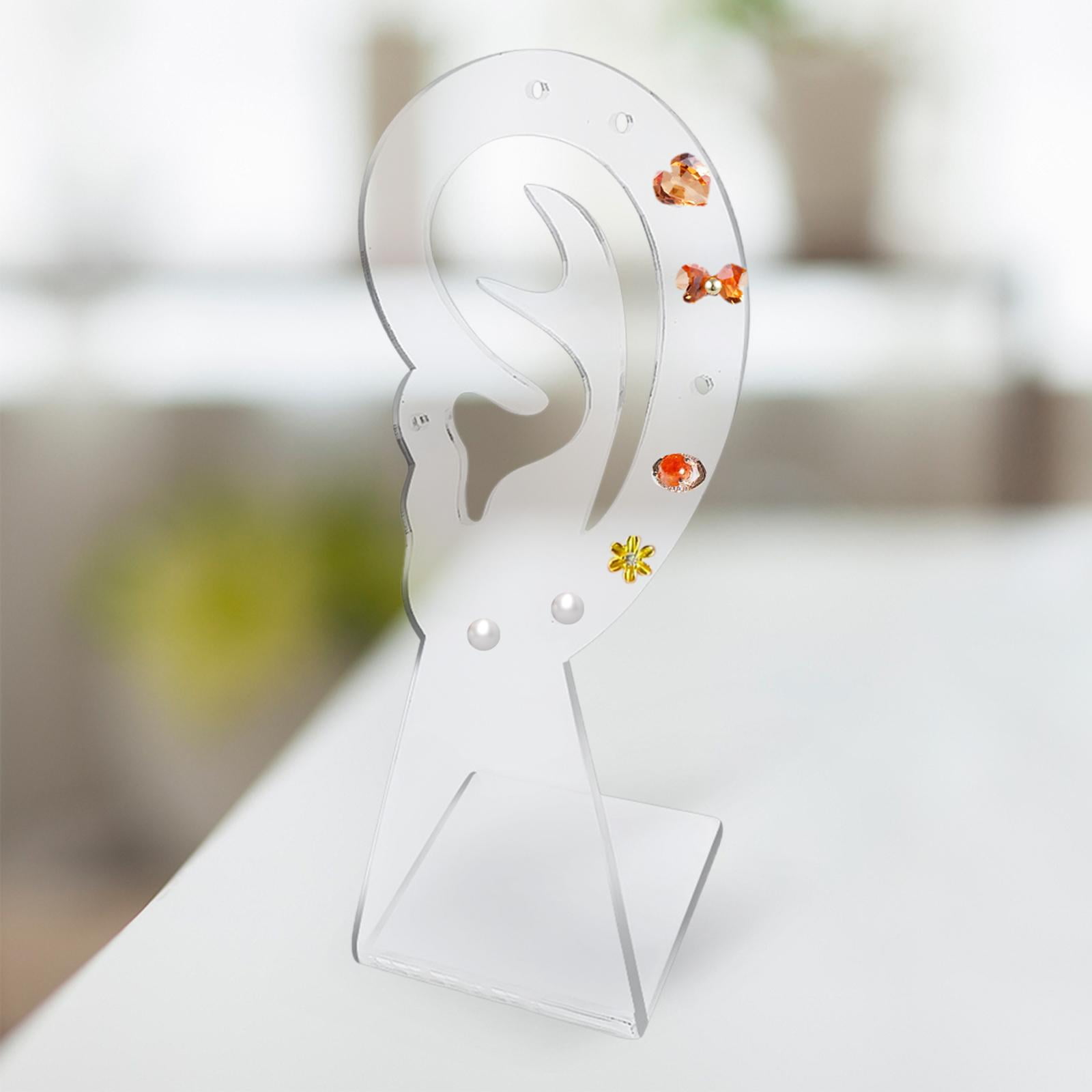 Segolike Earring Display Stand Acrylic Showcase Holder Ear Studs ...