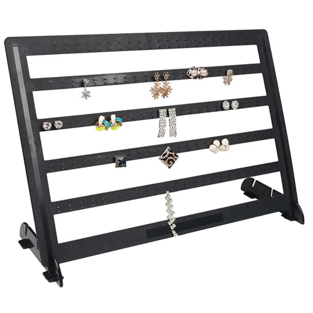 Earring Display Stand Black Earring Pendant Display Organizer Ear Stud ...