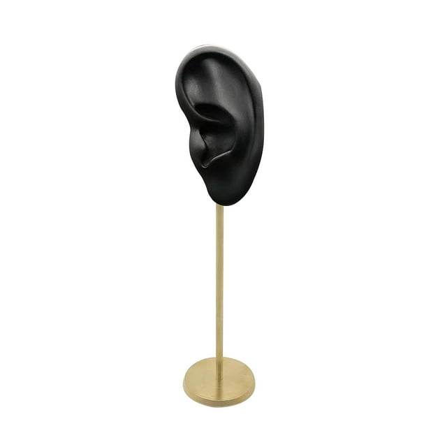 Earring Display Stand Human Ear Model Stud Holder Showcase Jewelry ...