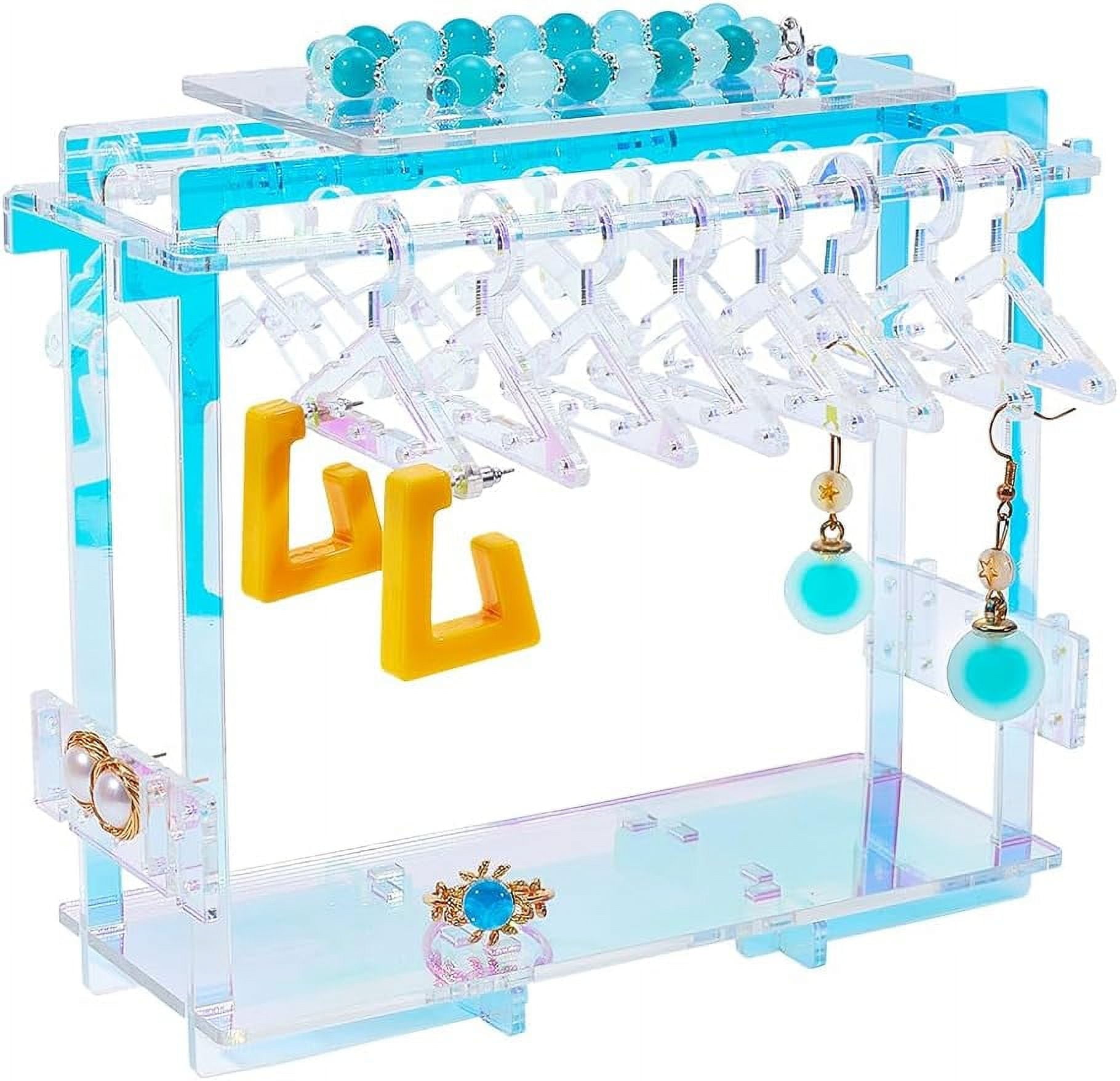 Earring Holder 48 Holes Earring Hanger Rack with Mini Hangers Earring ...