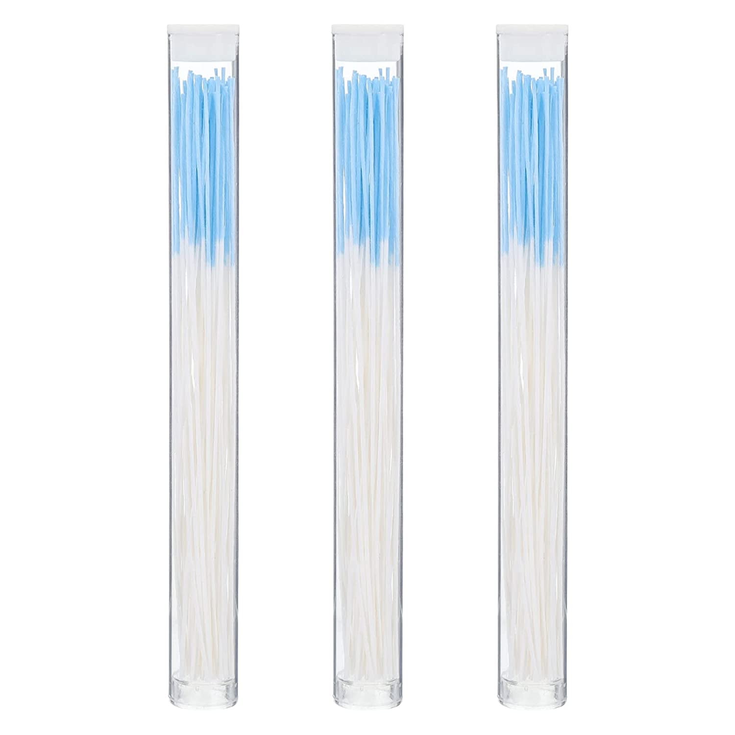 Earrings Hole Cleaner Floss 180pcs Odor Removal Ear Care Kit Blue ...