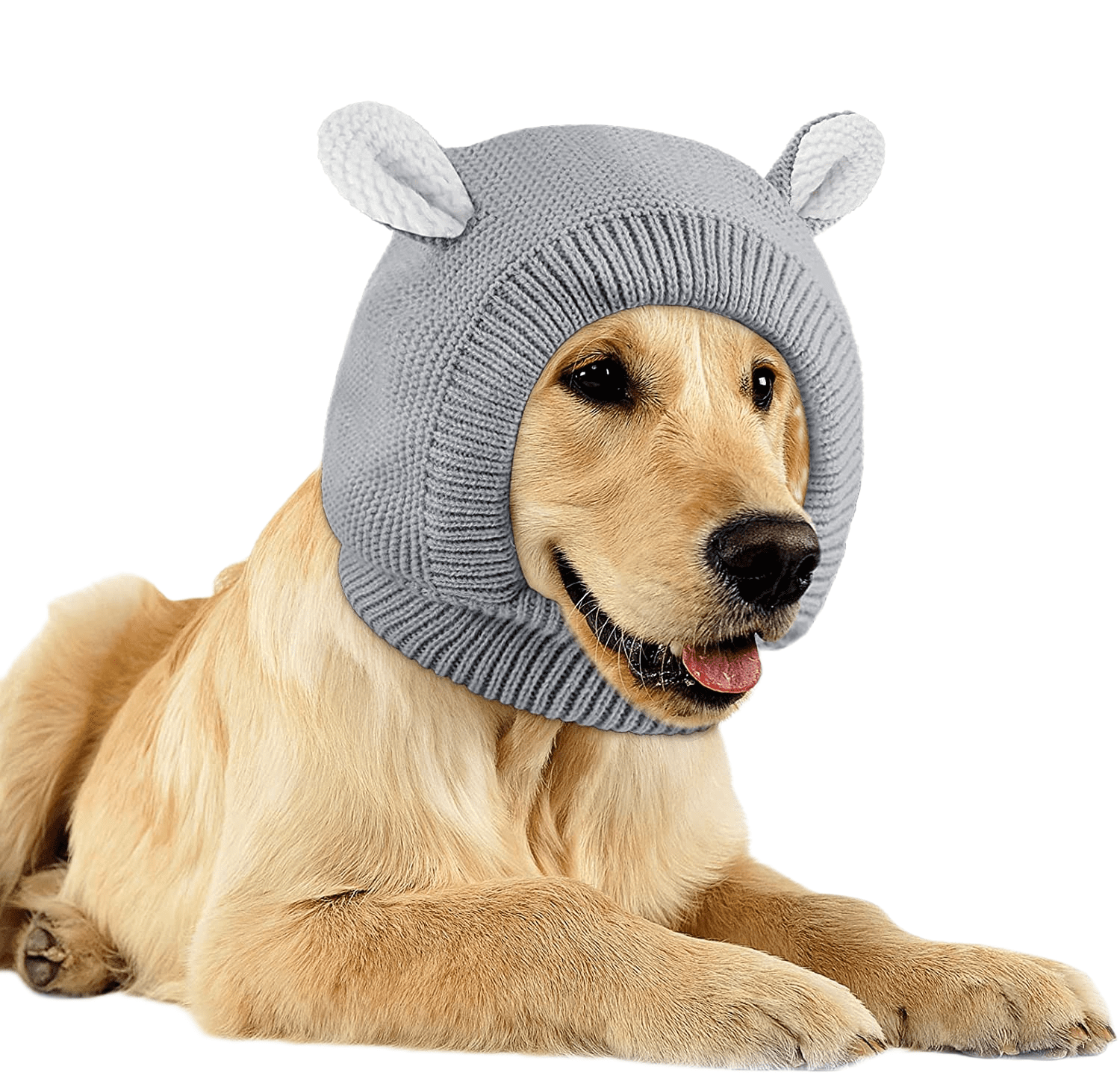 Ears for Dogs, Dog Ear Muffs Noise Protection Knitted Dog Hats Pet Ears ...