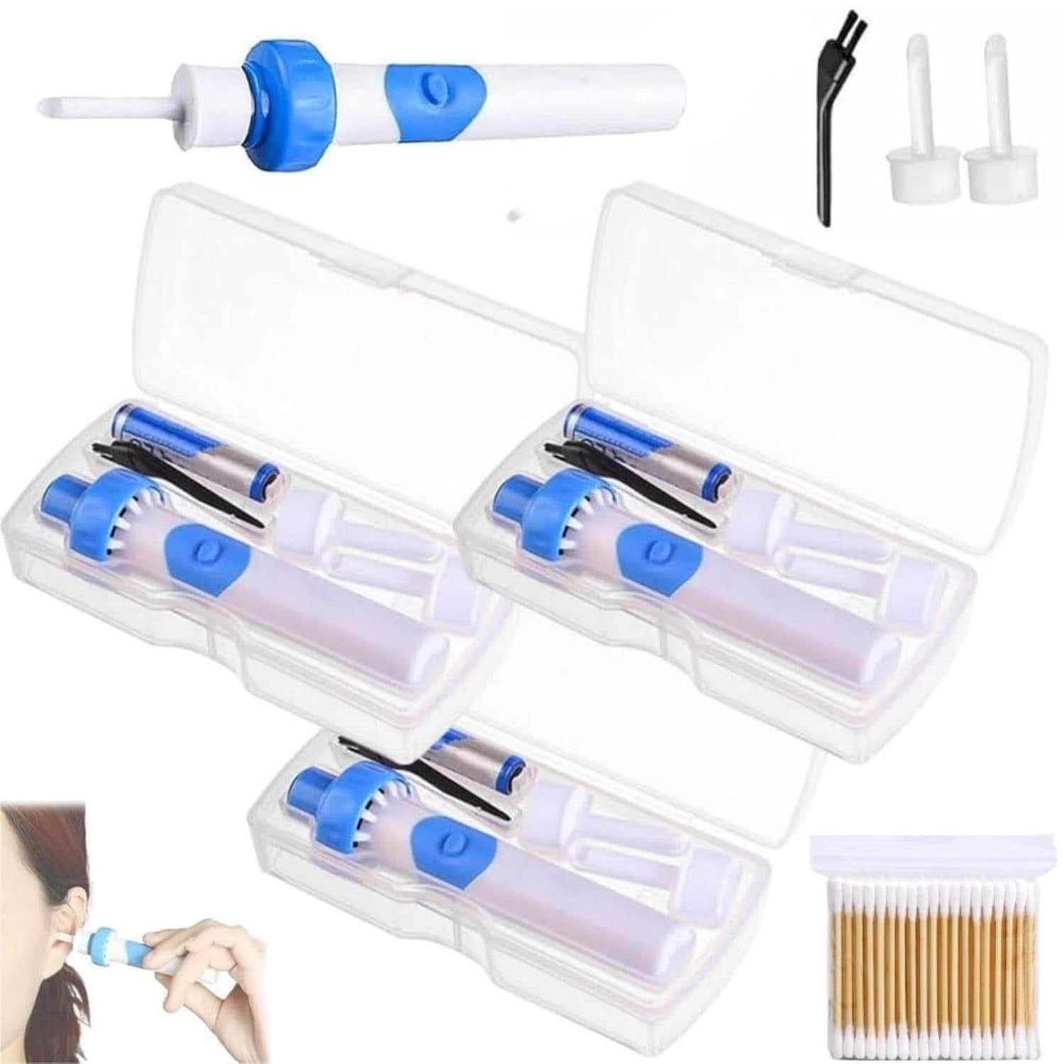 Earsavvy Ear Wax Removal Tool, Cordless Earsavvy- Gentle and Powerful ...