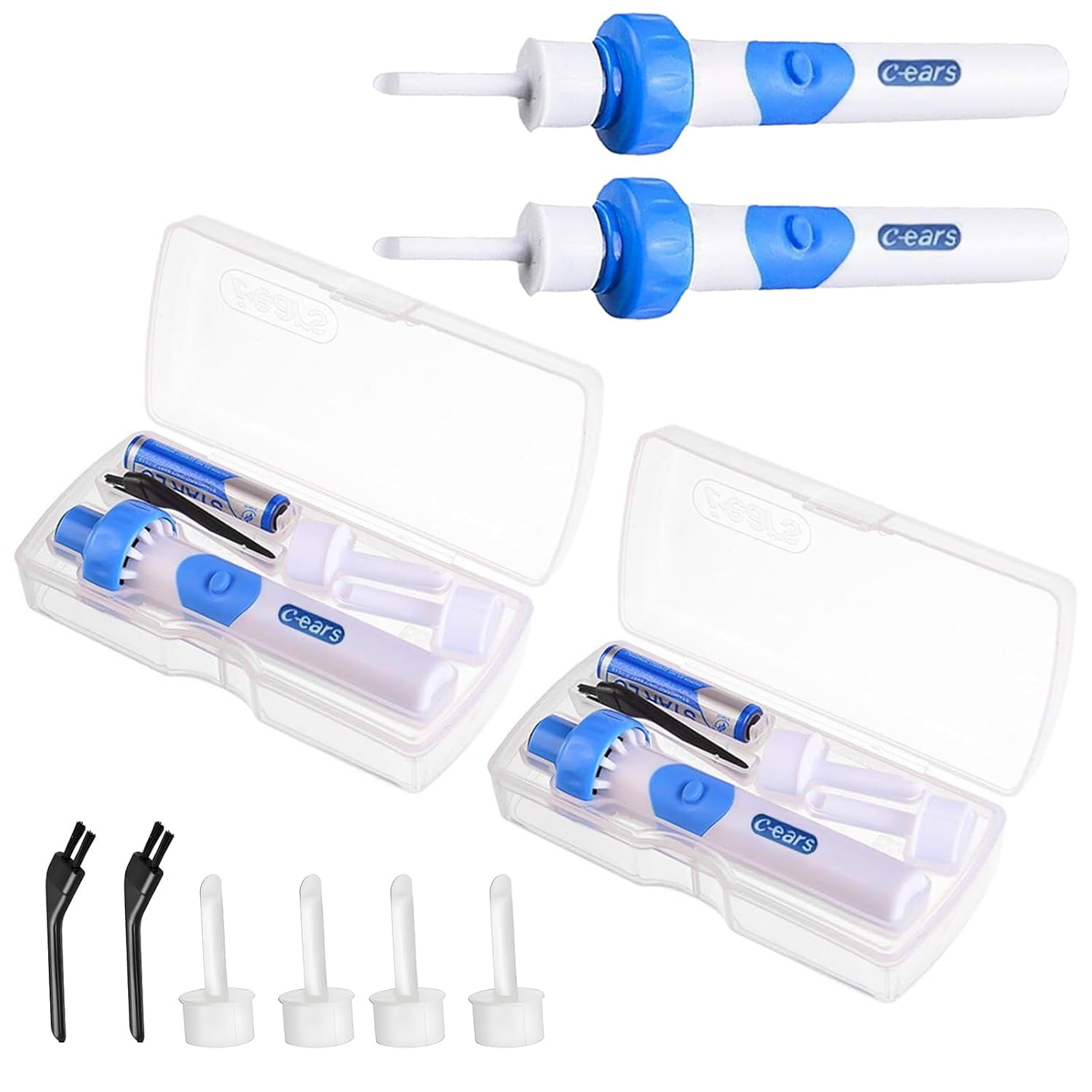 Earsavvy Ear Wax Removal Tool, Ear Savvy Vacuum Ear Cleaner Suction ...