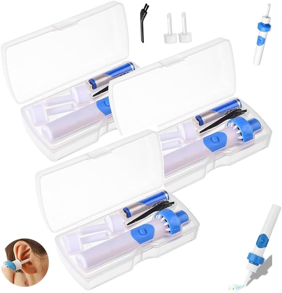 Earsavvy Ear Wax Removal Tool, Oroclear Electric Cordless Vacuum Ear ...