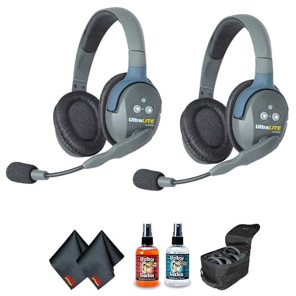 Eartec UL2S UltraLITE 2-Person Headset System (USA) Bundle 1 - Walmart.com
