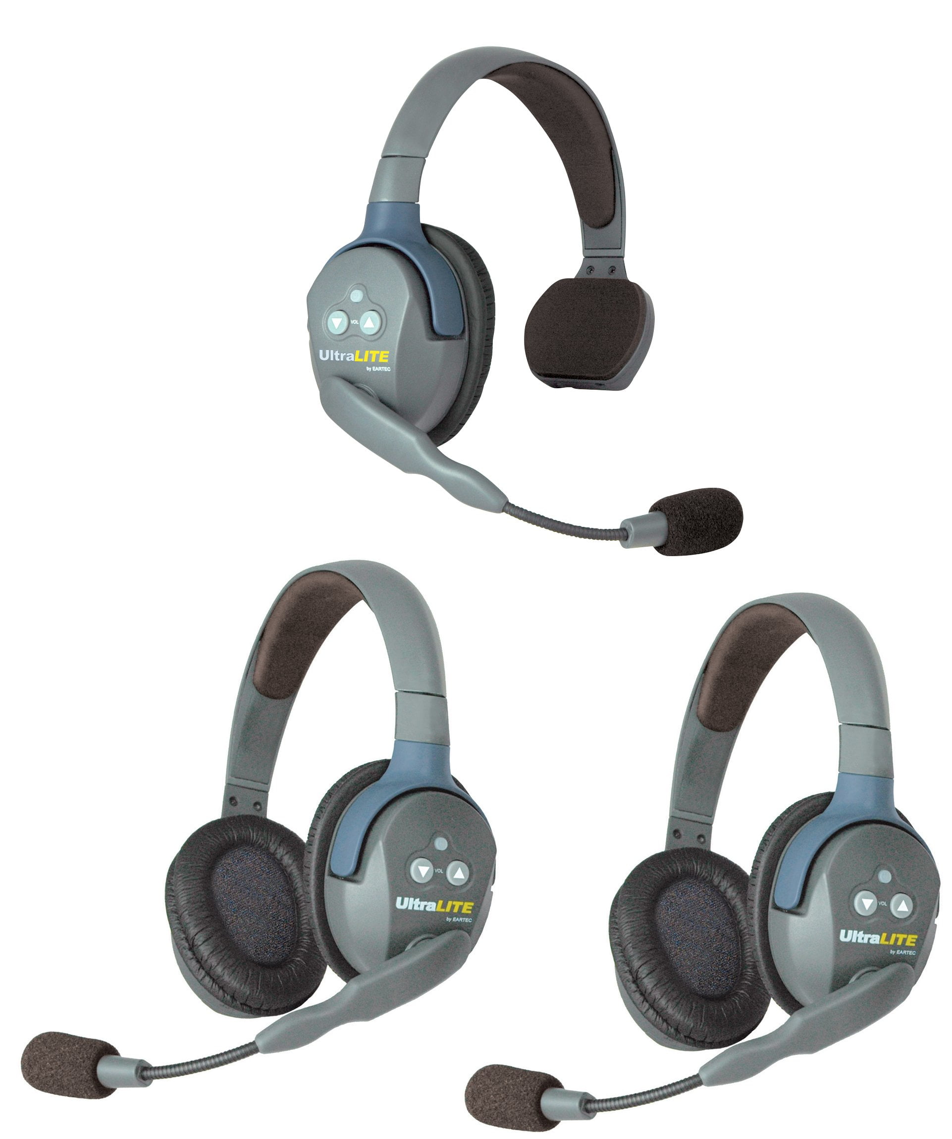 Eartec UL312 UltraLITE Full Duplex Wireless Intercom 2 Way ...