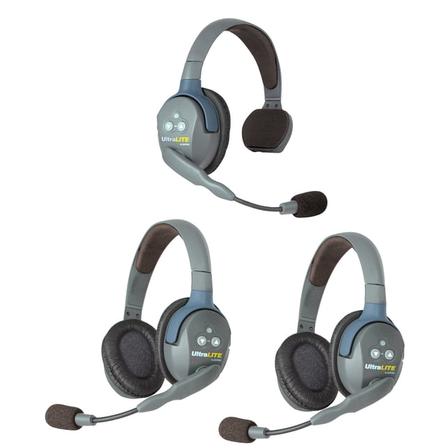 Eartec UL312 UltraLITE Full Duplex Wireless Intercom 2 Way ...