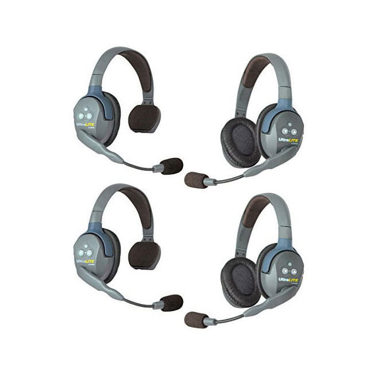 Eartec UL422 UltraLITE Full Duplex Wireless Intercom 2 Way ...