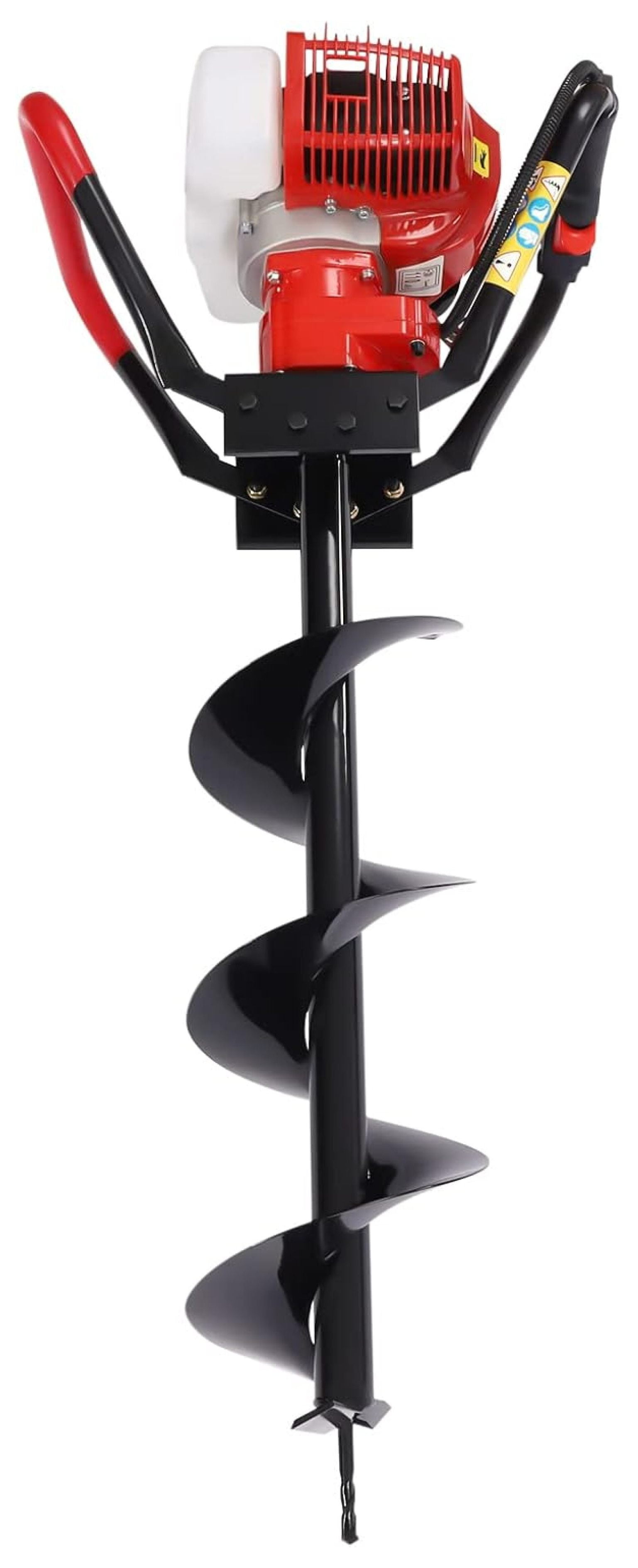 Earth Auger Post Hole Digger 43CC 2-Stroke Gas Powered, Fence Earth ...