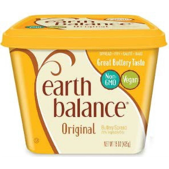 Earth Balance Original Buttery Spread, 15 Ounce - 18 per case ...