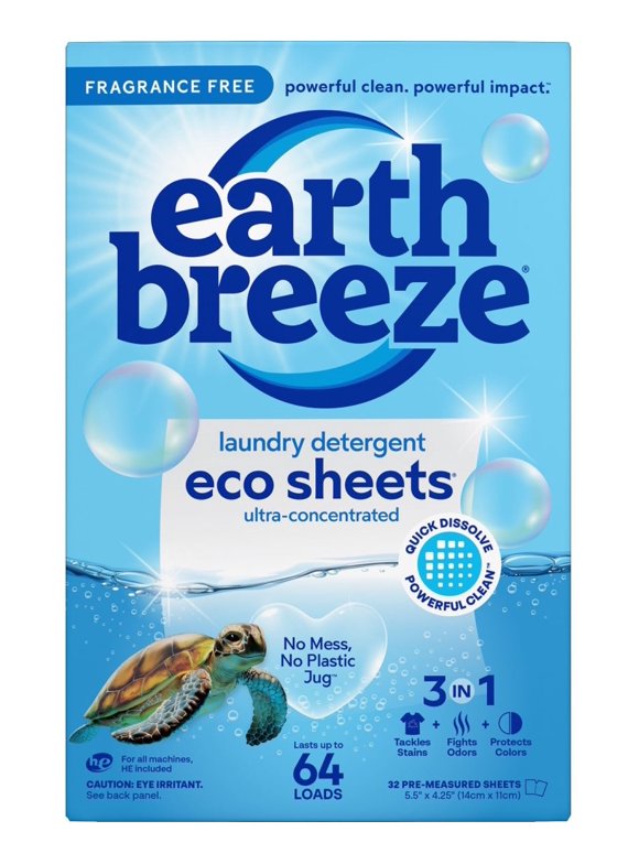 Earth Breeze Laundry Sheets in Laundry Detergents - Walmart.com