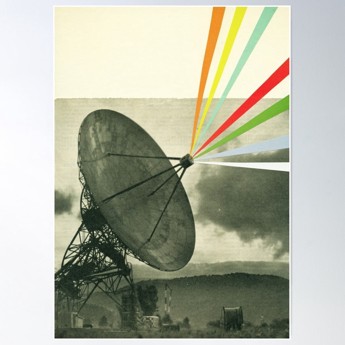 Earth Calling Poster Wall Art, Modern Wall Decor For Living Room ...