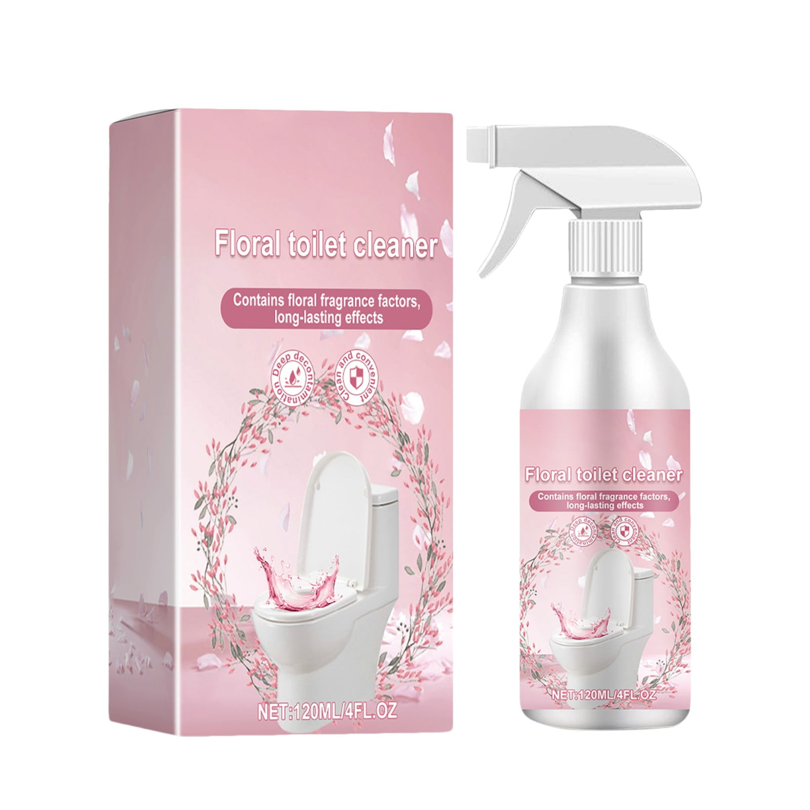 Earth Cleaning Products Huaxiang Toilet Decontamination Cleaner 120ml ...