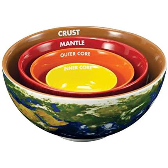 Earth Cross Section Nesting Bowls$$Home Decor, Kitchen, & Other ...