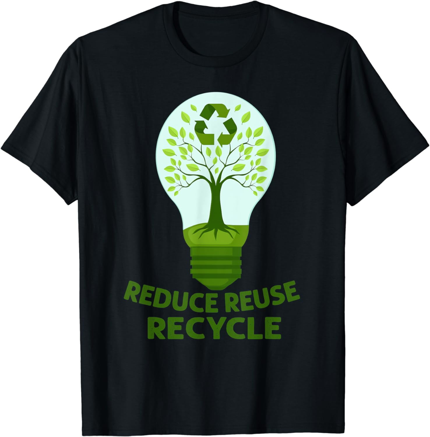 Earth Day 2020 Reduce Reuse Recycle Global Health Day Gift T-Shirt ...