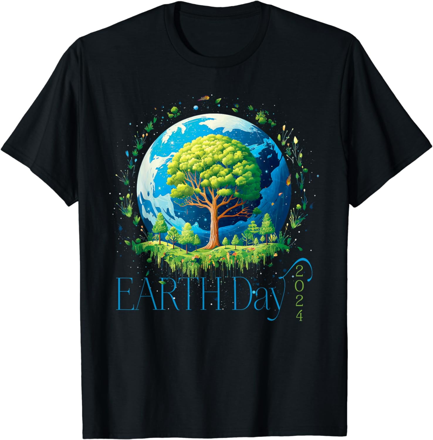 Earth Day 2024 Environmental International Awareness T-Shirt - Walmart.com