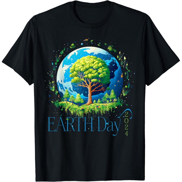 Earth Day 2024 Environmental International Awareness T-Shirt - Walmart.com