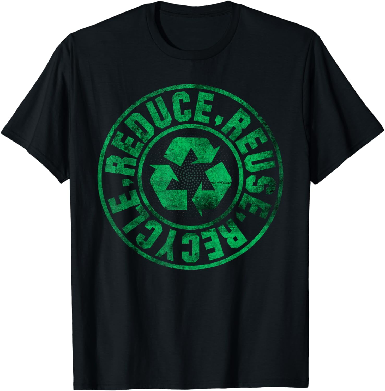 Earth Day 2024 Reduce Reuse Recycle T-Shirt - Walmart.com