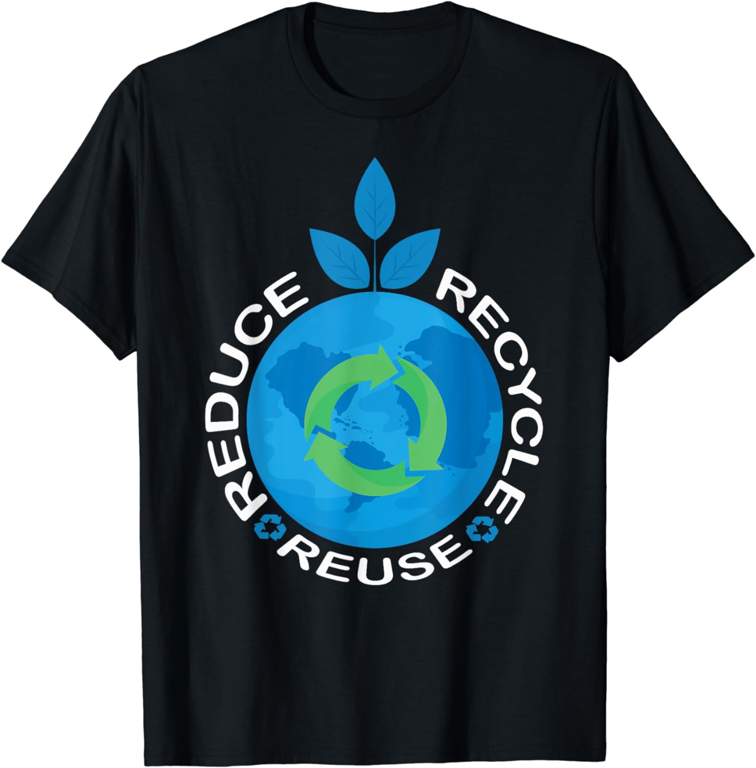 Earth Day 2024 Shirt Reduce Reuse Recycle Save The Planet T-Shirt - Walmart.com