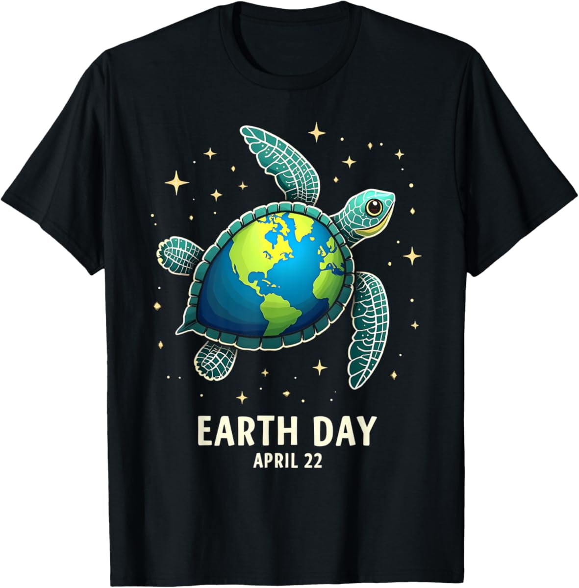 Earth Day 2025 Restore Earth Sea Turtle Art Save The Planet Unisex T-Shirt S-5Xl - Best Birthday ...