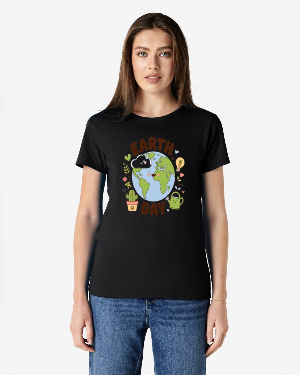 Earth Day 2025 T-Shirt Design to Celebrate Our Planet T-shirt - Walmart.com