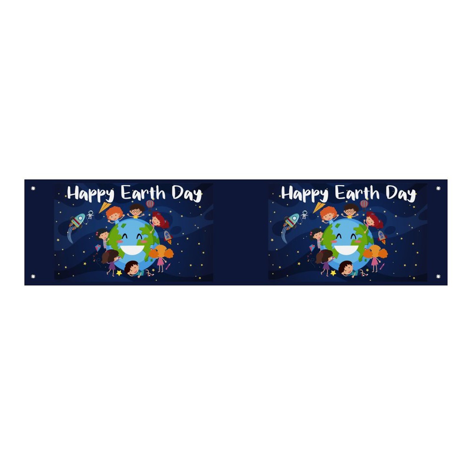 Earth Day Banners Flag Hanging Backdrop Sign Wall Decoration And ...