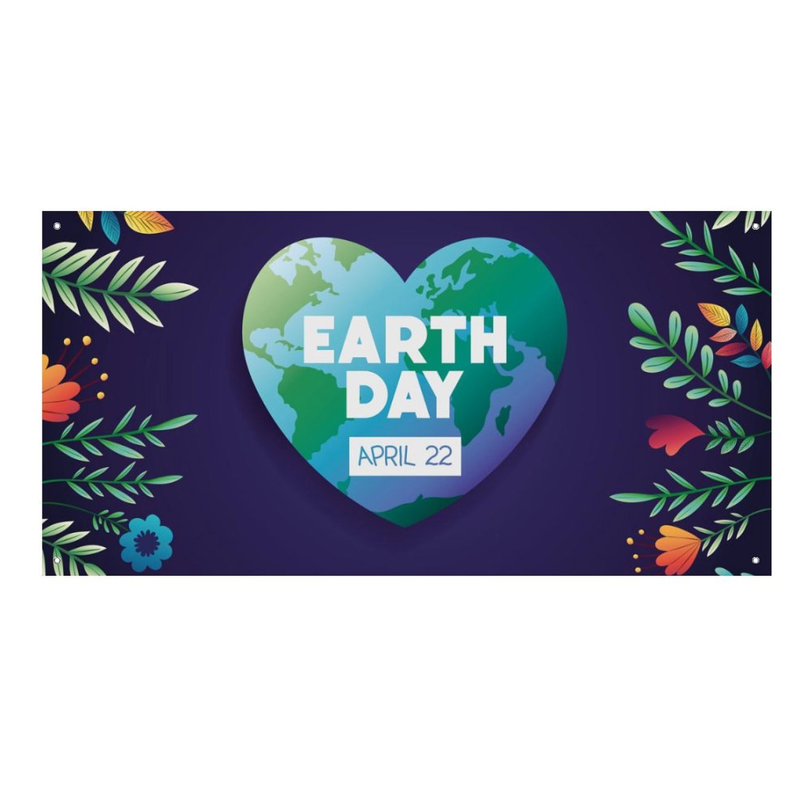 Earth Day Banners Flag Hanging Backdrop Sign Wall Decoration And ...