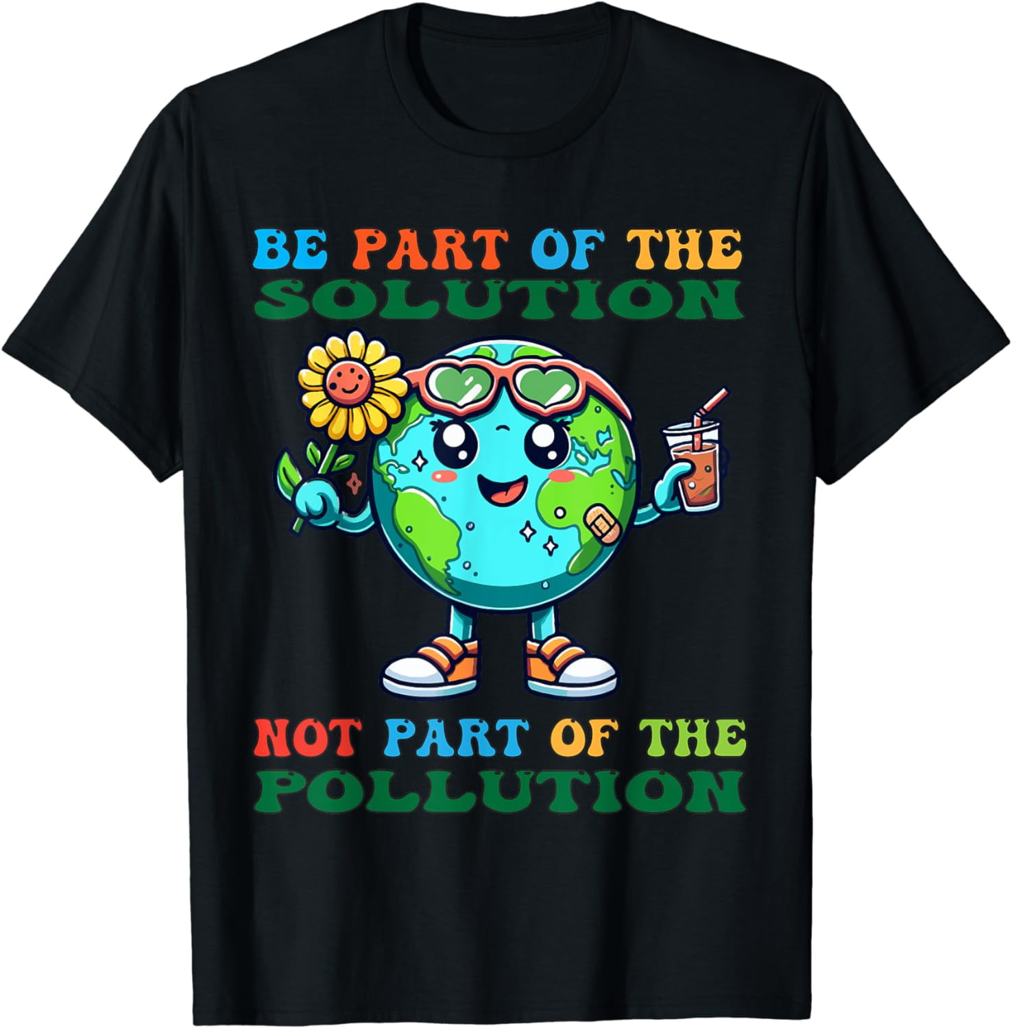 Earth Day Be Part of Solution For Clean Earth T-Shirt - Walmart.com
