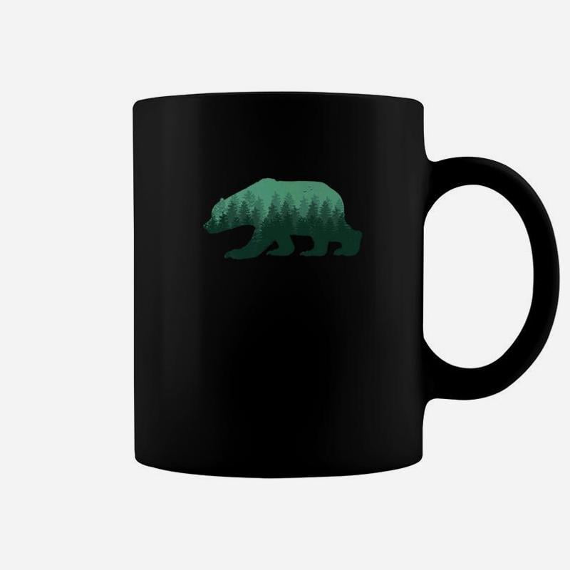 Earth Day Bear Forest Design Coffee Mug - Walmart.com