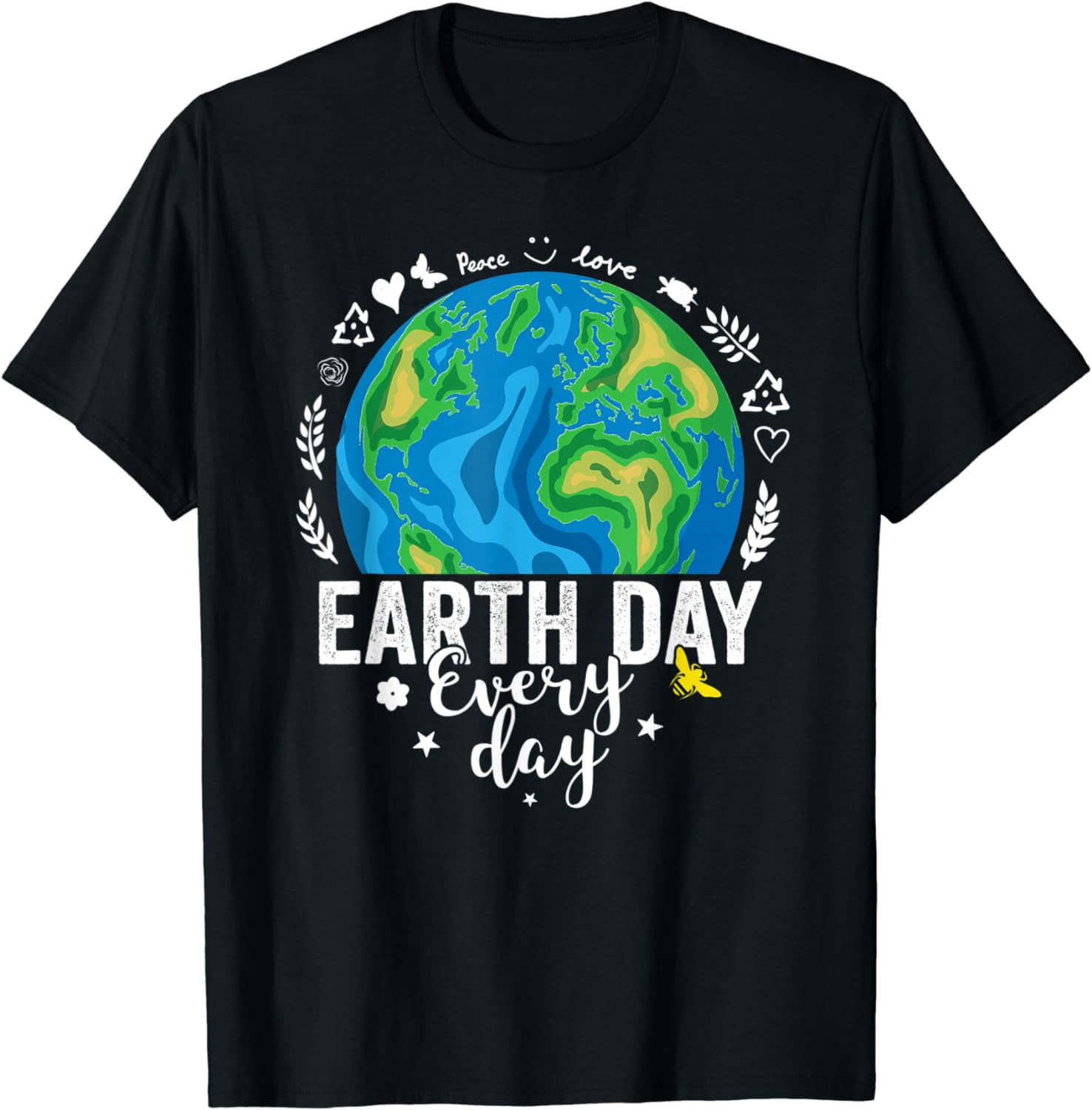 Earth Day Every Day 2021 Save The Planet Nature Environment T-Shirt ...
