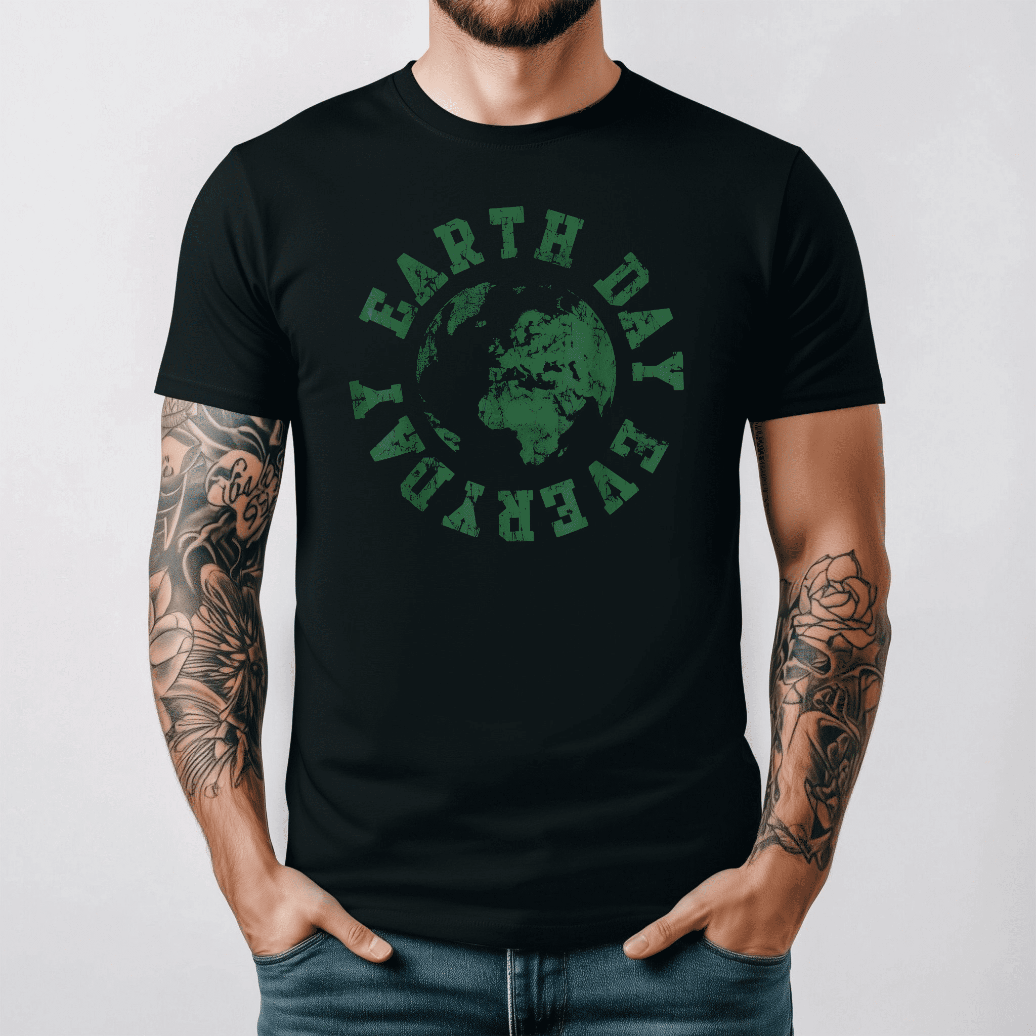 Earth Day Everyday Retro Environmental Nature Lover Save Planet Shirt ...