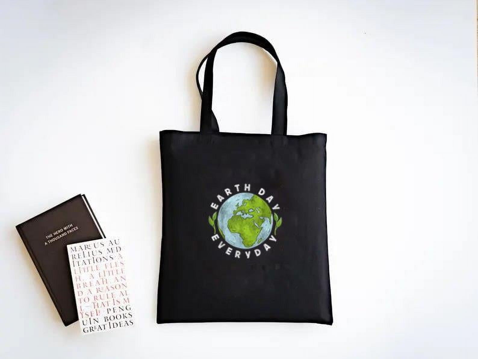 Earth Day Everyday Unique Planet Art Graphic Look Tote Bags - Walmart.com