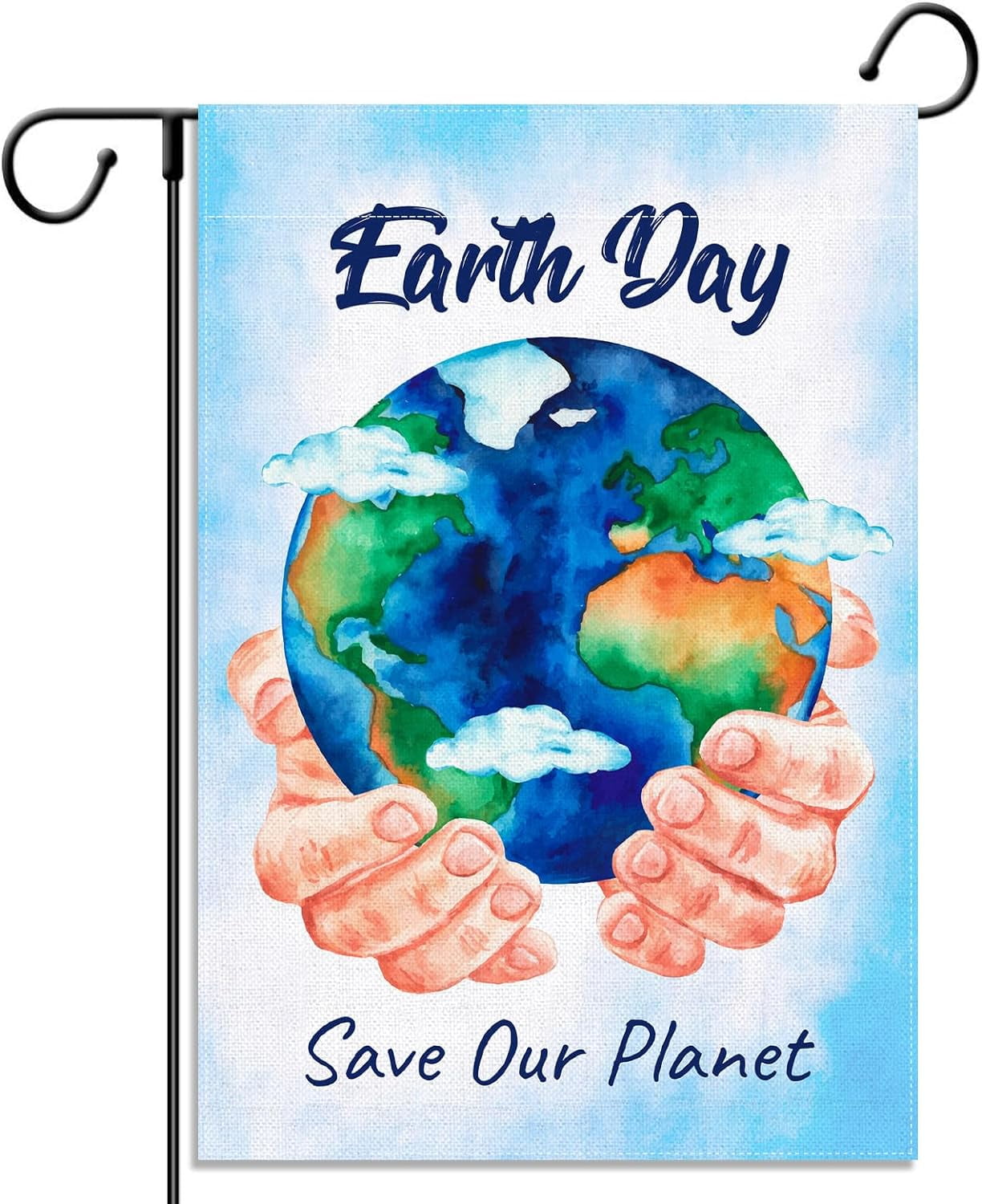 Earth Day Garden Flag April 22 Save Our Planet Decoration School ...