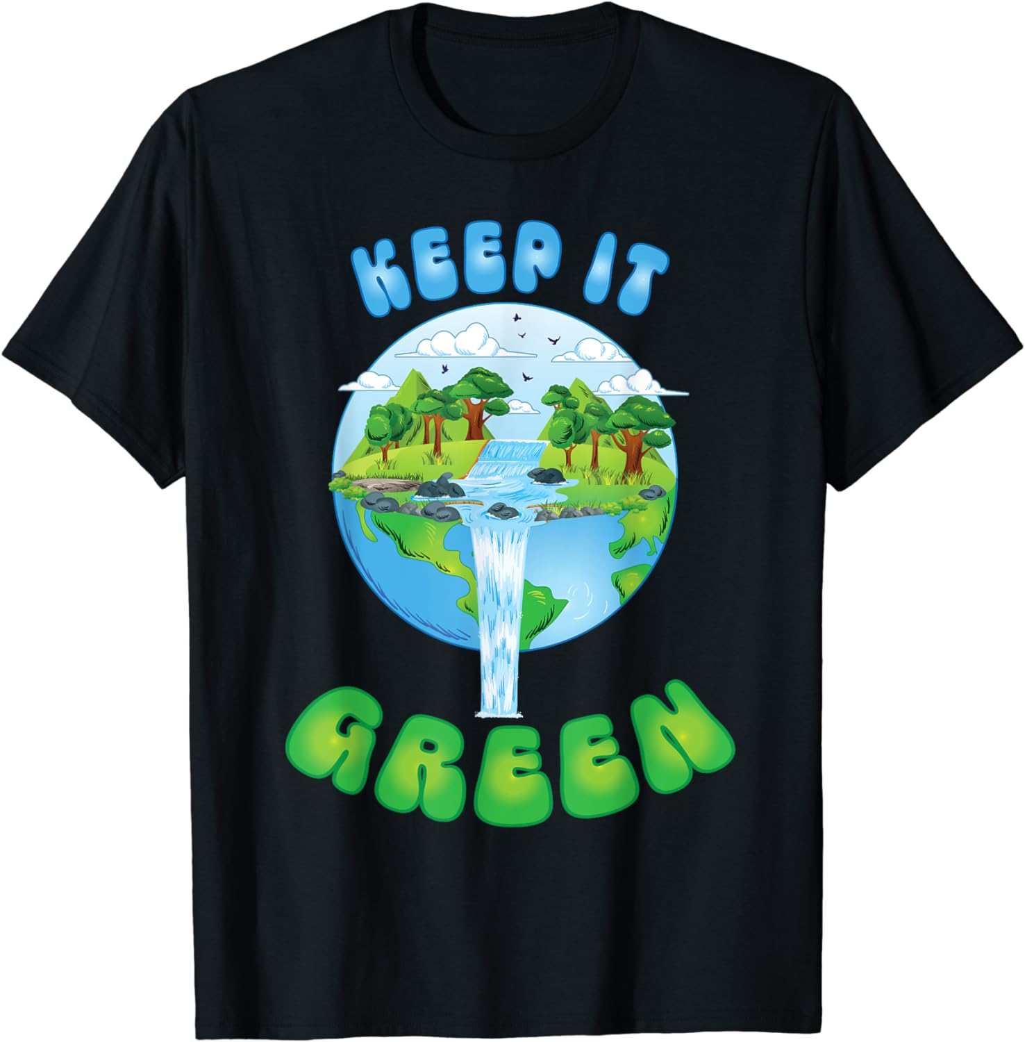 Earth Day Keep it Green Environmental Awareness T-Shirt - Walmart.com
