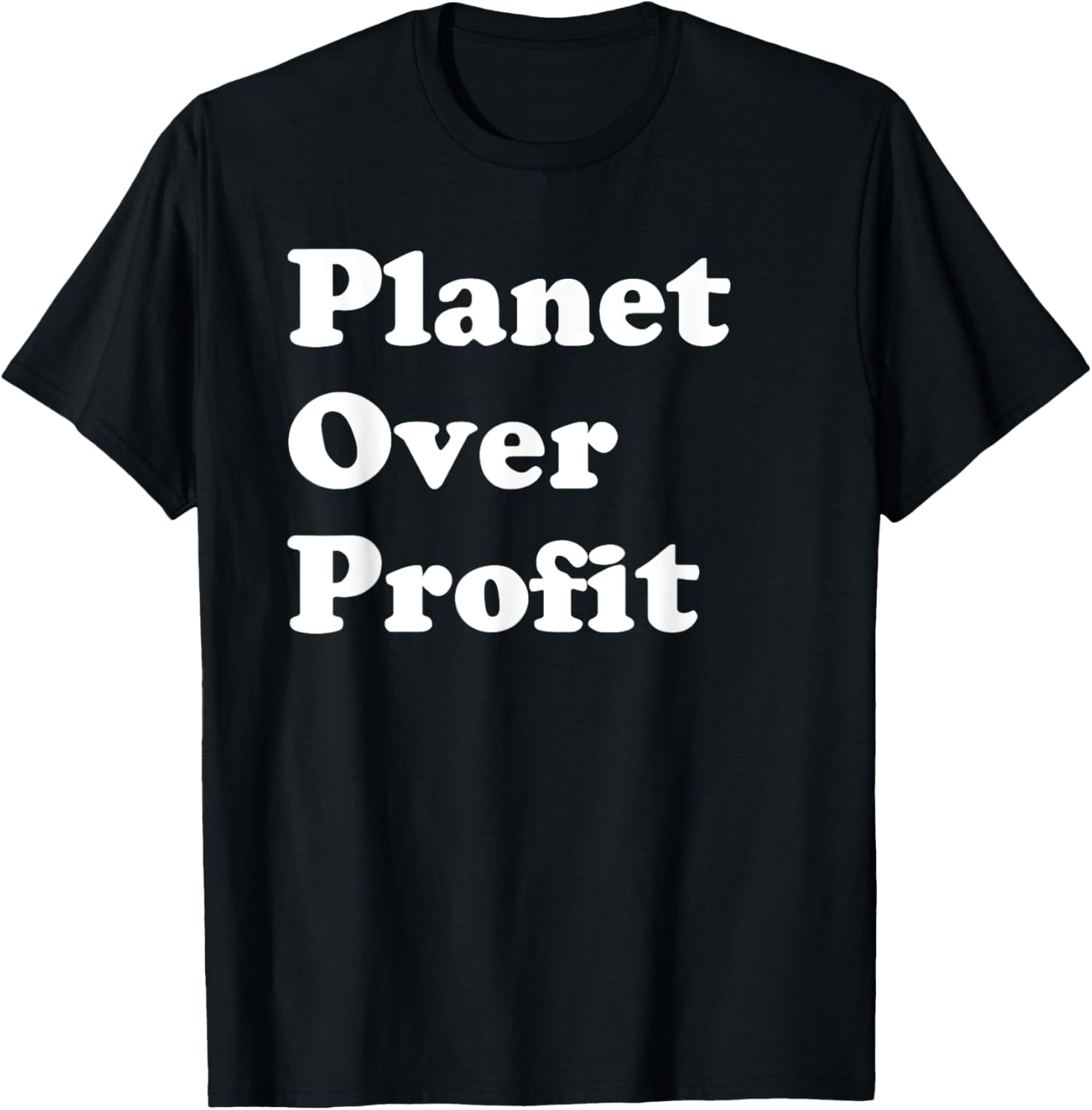 Earth Day - Planet Over Profit T-Shirt - Walmart.com